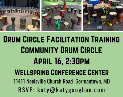 Drum Circle Training Community Drum Circle – Katy Gaughan